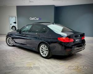 Blue BMW 5 Series 2017 in Riga, with an engine capacity of 2.00 L and mileage of 127 thousand km for 20000 €, photo 4 on AUTOMOTO.COM.LV