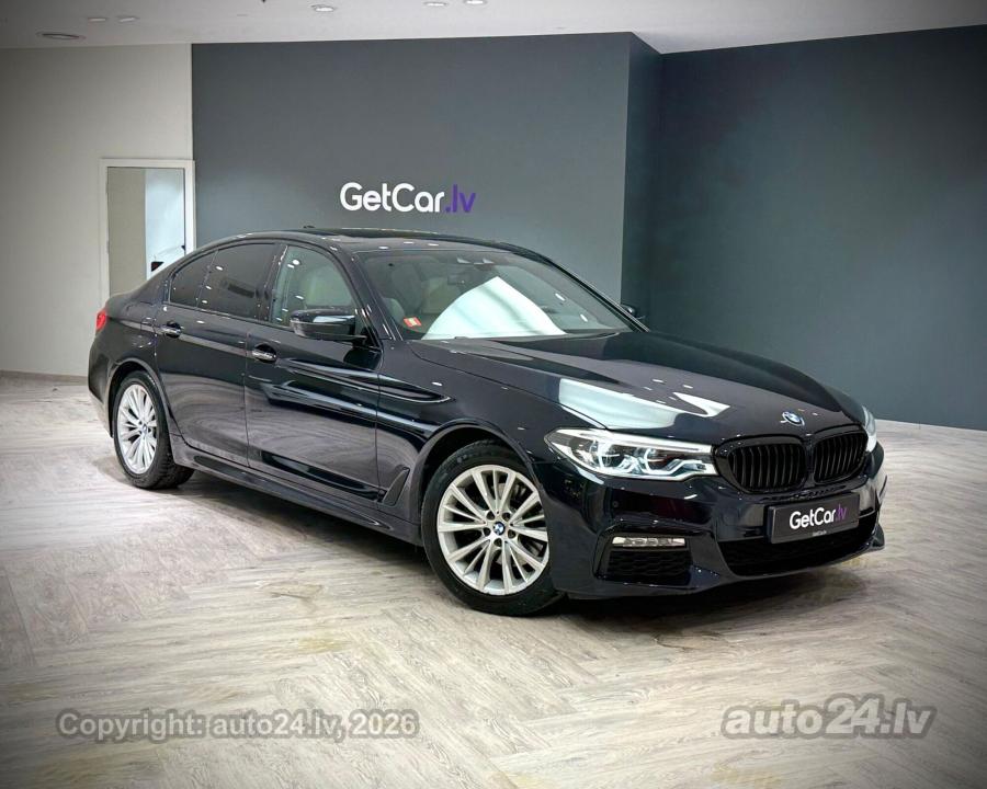 Blue BMW 5 Series 2017 in Riga, with an engine capacity of 2.00 L and mileage of 127 thousand km for 20000 €, photo 14 on AUTOMOTO.COM.LV
