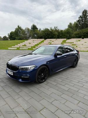 Blue BMW 5 Series 2017 in Tallinn, with an engine capacity of 3.00 L and mileage of 133 thousand km for 30500 €, photo  on AUTOMOTO.COM.LV