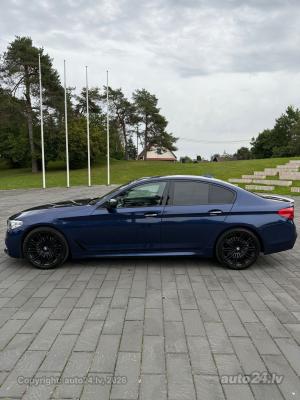 Blue BMW 5 Series 2017 in Tallinn, with an engine capacity of 3.00 L and mileage of 133 thousand km for 30500 €, photo 3 on AUTOMOTO.COM.LV