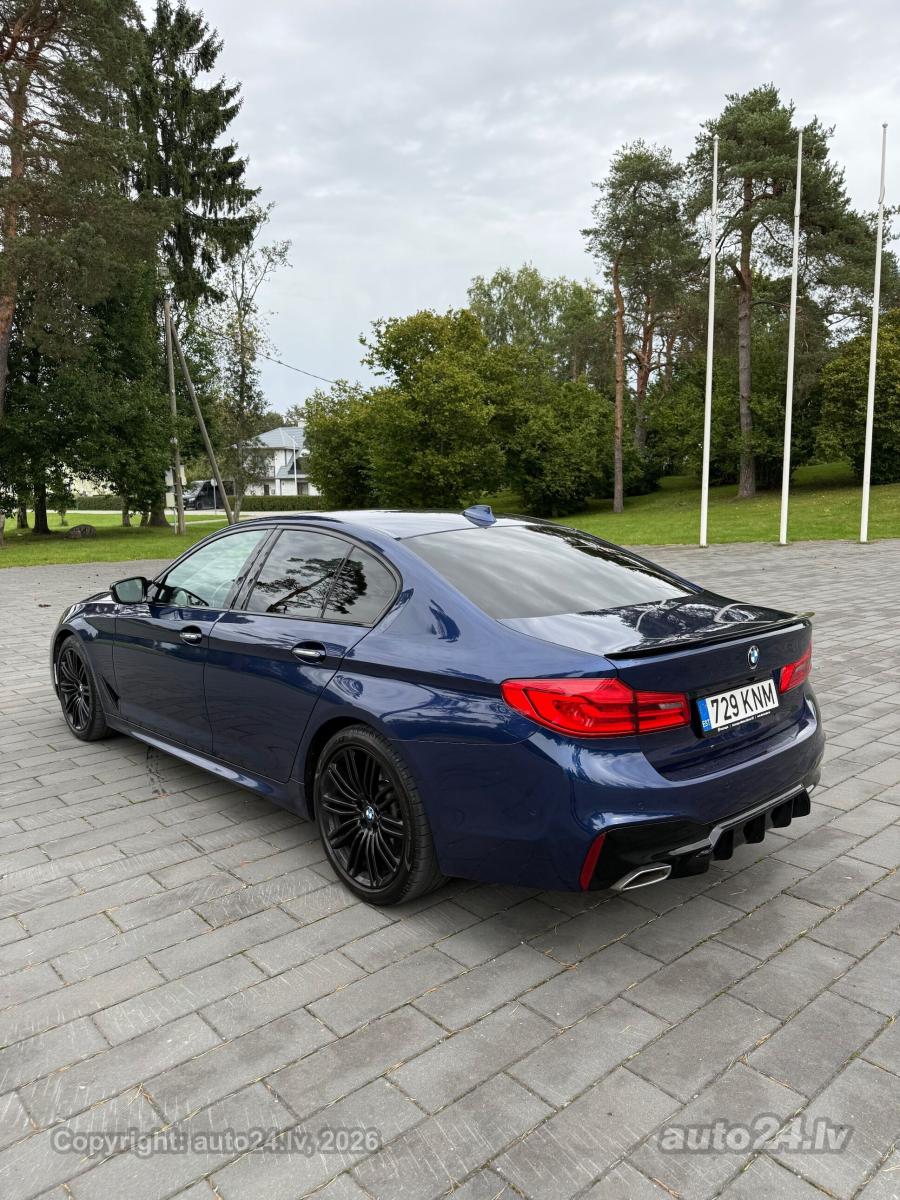 Blue BMW 5 Series 2017 in Tallinn, with an engine capacity of 3.00 L and mileage of 133 thousand km for 30500 €, photo 4 on AUTOMOTO.COM.LV
