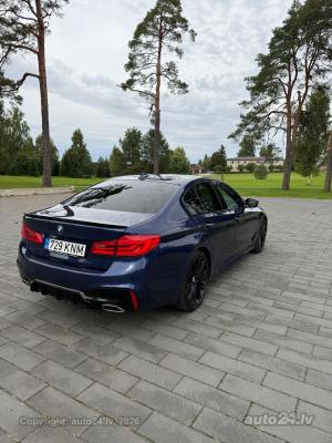 Blue BMW 5 Series 2017 in Tallinn, with an engine capacity of 3.00 L and mileage of 133 thousand km for 30500 €, photo 5 on AUTOMOTO.COM.LV