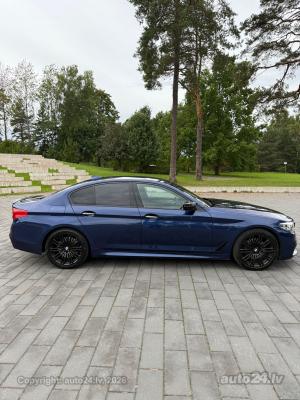 Blue BMW 5 Series 2017 in Tallinn, with an engine capacity of 3.00 L and mileage of 133 thousand km for 30500 €, photo 6 on AUTOMOTO.COM.LV