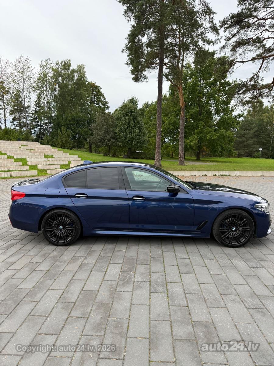 Blue BMW 5 Series 2017 in Tallinn, with an engine capacity of 3.00 L and mileage of 133 thousand km for 30500 €, photo 6 on AUTOMOTO.COM.LV
