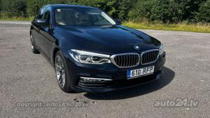 Blue BMW 5 Series 2017 in Tallinn, with an engine capacity of 2.00 L and mileage of 178 thousand km for 21900 €, photo  on AUTOMOTO.COM.LV