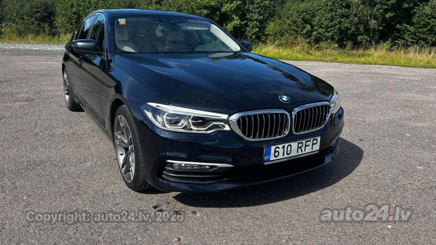 Blue BMW 5 Series 2017 in Tallinn, with an engine capacity of 2.00 L and mileage of 178 thousand km for 21900 €, photo 1 on AUTOMOTO.COM.LV