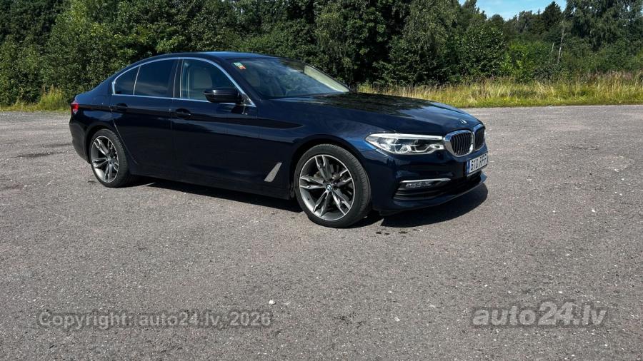 Blue BMW 5 Series 2017 in Tallinn, with an engine capacity of 2.00 L and mileage of 178 thousand km for 21900 €, photo 5 on AUTOMOTO.COM.LV