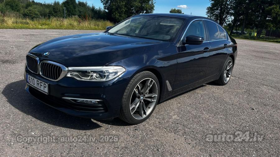 Blue BMW 5 Series 2017 in Tallinn, with an engine capacity of 2.00 L and mileage of 178 thousand km for 21900 €, photo 11 on AUTOMOTO.COM.LV