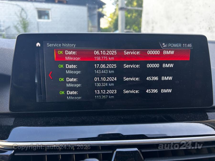 Blue BMW 5 Series 2017 in Tallinn, with an engine capacity of 2.00 L and mileage of 178 thousand km for 21900 €, photo 15 on AUTOMOTO.COM.LV