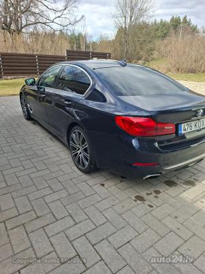 Zils BMW 5 Series 2018 Tartu, ar dzinēja tilpumu 3.00 L un nobraukumu 68 tūkst. km par 32000 €, foto 4 vietnē AUTOMOTO.COM.LV