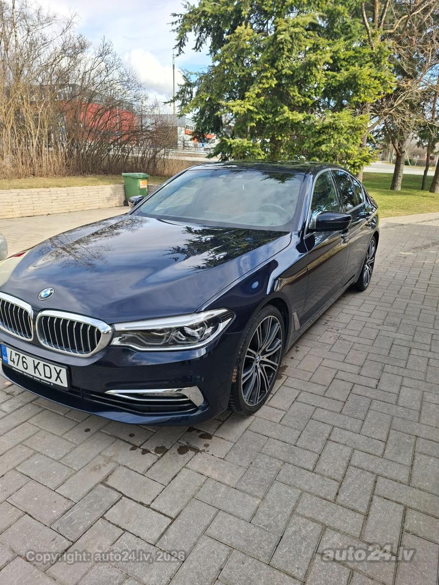 Zils BMW 5 Series 2018 Tartu, ar dzinēja tilpumu 3.00 L un nobraukumu 68 tūkst. km par 32000 €, foto 7 vietnē AUTOMOTO.COM.LV