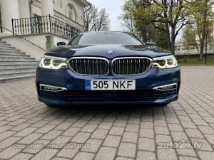 Zils BMW 5 Series 2018 Tallina, ar dzinēja tilpumu 3.00 L un nobraukumu 124 tūkst. km par 27400 €, foto 6 vietnē AUTOMOTO.COM.LV