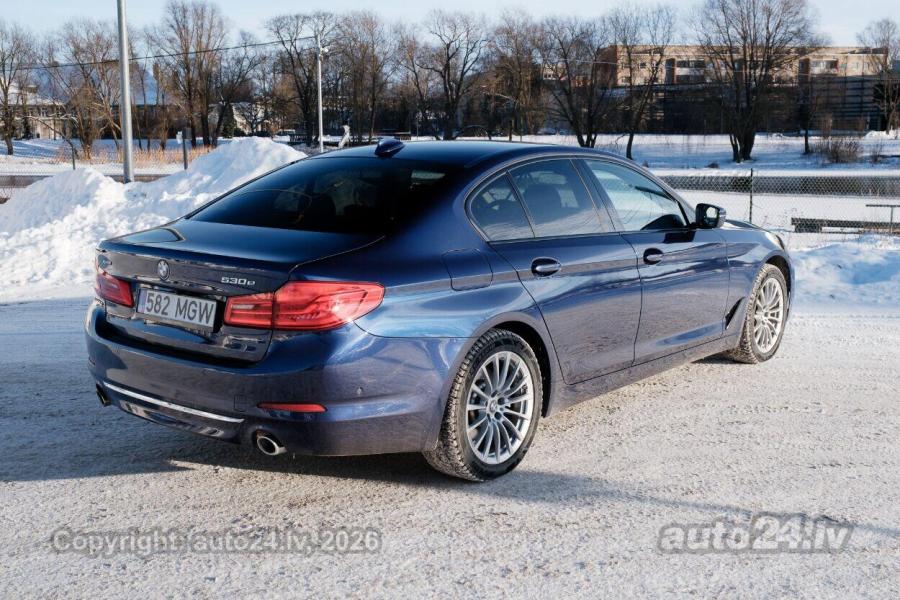 Blue BMW 5 Series 2019 in Tallinn, with an engine capacity of 2.00 L and mileage of 101 thousand km for 30600 €, photo 2 on AUTOMOTO.COM.LV
