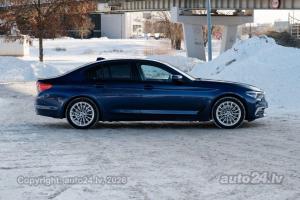 Blue BMW 5 Series 2019 in Tallinn, with an engine capacity of 2.00 L and mileage of 101 thousand km for 30600 €, photo 5 on AUTOMOTO.COM.LV