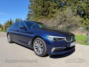 Blue BMW 5 Series 2019 in Tallinn, with an engine capacity of 2.00 L and mileage of 121 thousand km for 29000 €, photo 3 on AUTOMOTO.COM.LV
