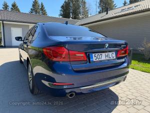 Blue BMW 5 Series 2019 in Tallinn, with an engine capacity of 2.00 L and mileage of 121 thousand km for 29000 €, photo 7 on AUTOMOTO.COM.LV