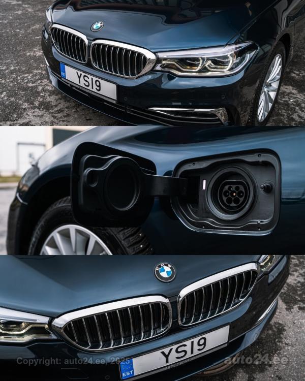Zils BMW 5 Series 2020 Tallina, ar dzinēja tilpumu 2.00 L un nobraukumu 119 tūkst. km par 30900 €, foto 7 vietnē AUTOMOTO.COM.LV