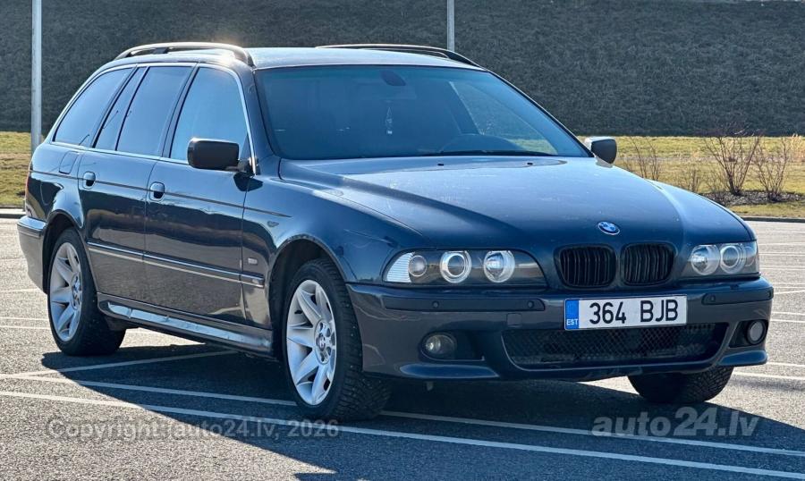 Blue BMW 5 Series 2003 in Tallinn, with an engine capacity of 2.50 L and mileage of 0 thousand km for 2700 €, photo 1 on AUTOMOTO.COM.LV