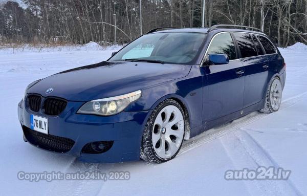 Zils BMW 5 Series 2004 Tallina, ar dzinēja tilpumu 2.50 L un nobraukumu 325 tūkst. km par 4500 €, foto 1 vietnē AUTOMOTO.COM.LV