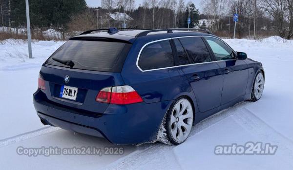 Zils BMW 5 Series 2004 Tallina, ar dzinēja tilpumu 2.50 L un nobraukumu 325 tūkst. km par 4500 €, foto 5 vietnē AUTOMOTO.COM.LV