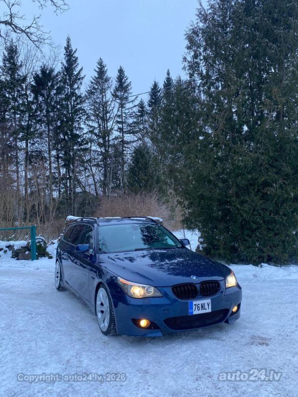 Zils BMW 5 Series 2004 Hāpsalu, ar dzinēja tilpumu 2.50 L un nobraukumu 322 tūkst. km par 4650 €, foto 3 vietnē AUTOMOTO.COM.LV