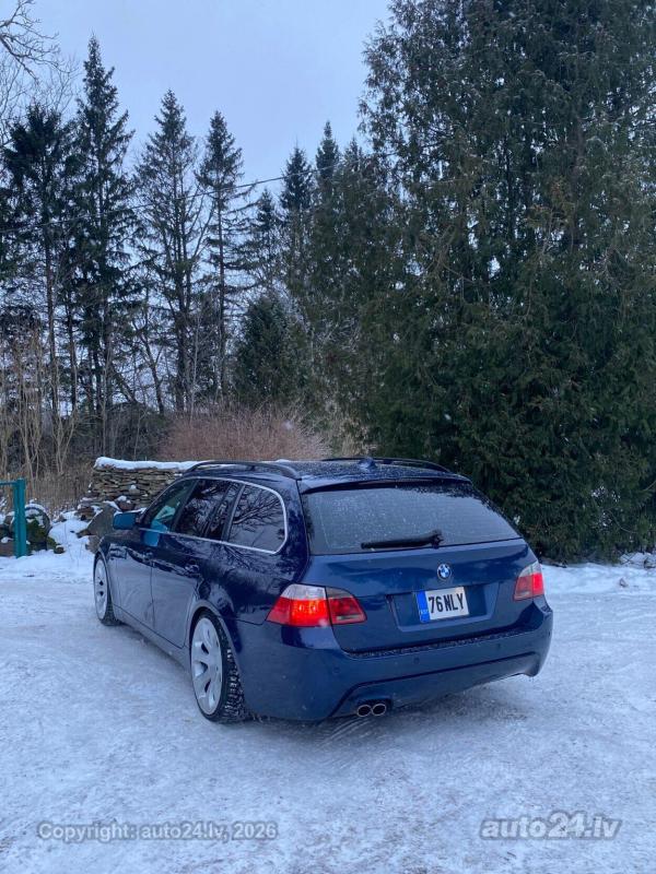 Zils BMW 5 Series 2004 Hāpsalu, ar dzinēja tilpumu 2.50 L un nobraukumu 322 tūkst. km par 4650 €, foto 5 vietnē AUTOMOTO.COM.LV