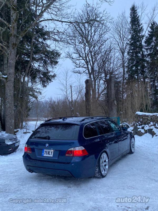 Zils BMW 5 Series 2004 Hāpsalu, ar dzinēja tilpumu 2.50 L un nobraukumu 322 tūkst. km par 4650 €, foto 6 vietnē AUTOMOTO.COM.LV