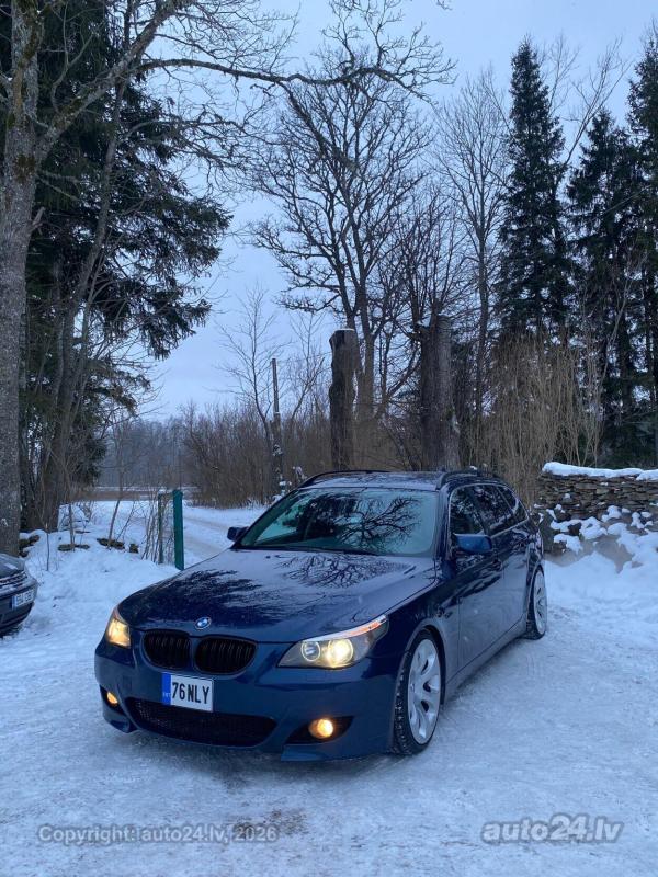 Blue BMW 5 Series 2004 in Haapsalu, with an engine capacity of 2.50 L and mileage of 322 thousand km for 4650 €, photo 2 on AUTOMOTO.COM.LV