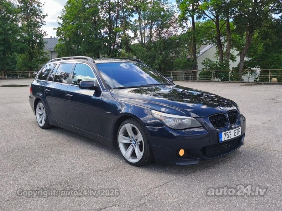Blue BMW 5 Series 2005 in Tartu, with an engine capacity of 3.00 L and mileage of 298 thousand km for 3500 €, photo 4 on AUTOMOTO.COM.LV
