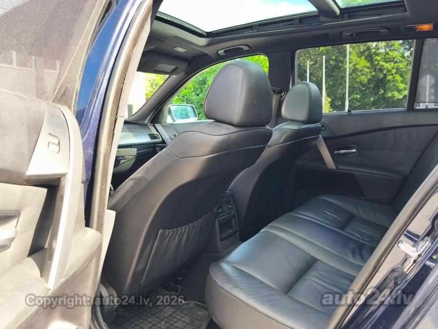 Blue BMW 5 Series 2005 in Tartu, with an engine capacity of 3.00 L and mileage of 298 thousand km for 3500 €, photo 9 on AUTOMOTO.COM.LV