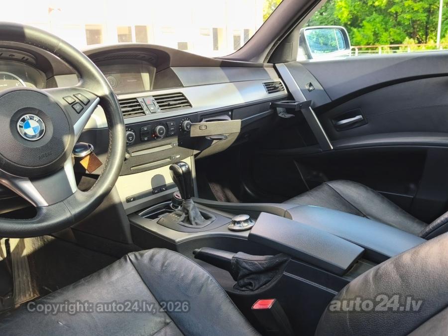 Blue BMW 5 Series 2005 in Tartu, with an engine capacity of 3.00 L and mileage of 298 thousand km for 3500 €, photo 12 on AUTOMOTO.COM.LV