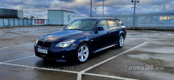 Blue BMW 5 Series 2006 in Tallinn, with an engine capacity of 3.00 L and mileage of 430 thousand km for 4000 €, photo 5 on AUTOMOTO.COM.LV
