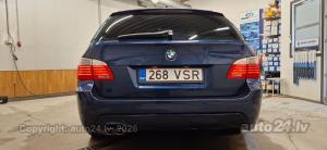 Zils BMW 5 Series 2007 Tallina, ar dzinēja tilpumu 3.00 L un nobraukumu 267 tūkst. km par 7999 €, foto 6 vietnē AUTOMOTO.COM.LV