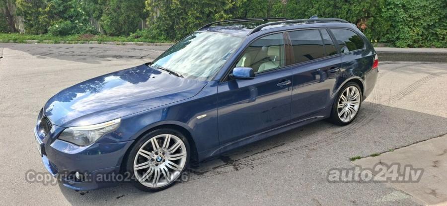 Zils BMW 5 Series 2007 Tallina, ar dzinēja tilpumu 3.00 L un nobraukumu 267 tūkst. km par 7999 €, foto 24 vietnē AUTOMOTO.COM.LV