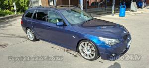 Zils BMW 5 Series 2007 Tallina, ar dzinēja tilpumu 3.00 L un nobraukumu 267 tūkst. km par 7999 €, foto 25 vietnē AUTOMOTO.COM.LV