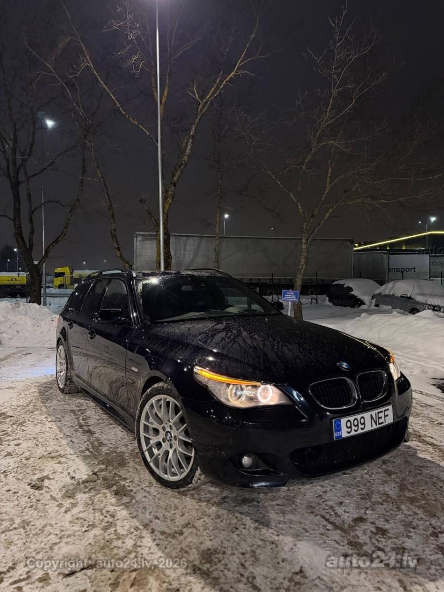 Zils BMW 5 Series 2007 Tallina, ar dzinēja tilpumu 3.00 L un nobraukumu 355 tūkst. km par 9000 €, foto 4 vietnē AUTOMOTO.COM.LV