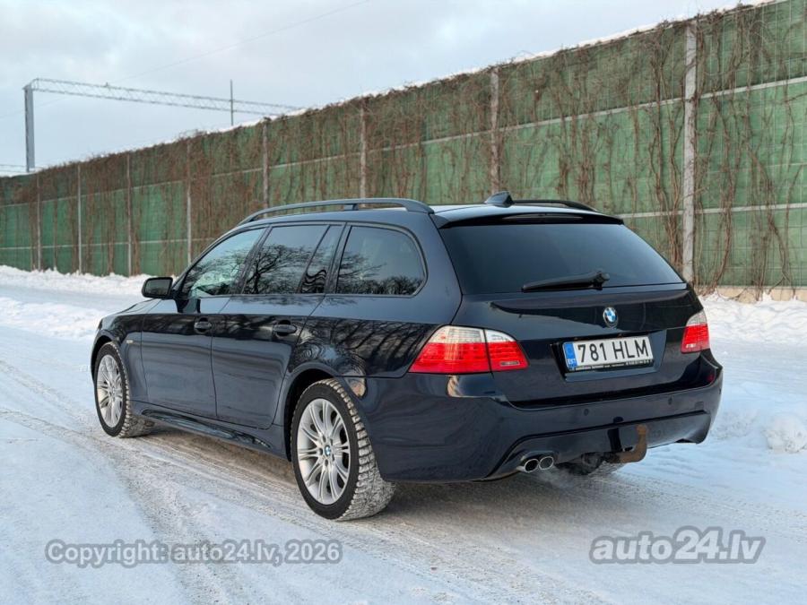 Zils BMW 5 Series 2007 Tallina, ar dzinēja tilpumu 3.00 L un nobraukumu 379 tūkst. km par 7500 €, foto 3 vietnē AUTOMOTO.COM.LV
