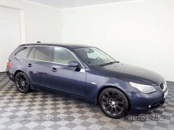 Zils BMW 5 Series 2007 Tallina, ar dzinēja tilpumu 2.50 L un nobraukumu 507 tūkst. km par 1599 €, foto 1 vietnē AUTOMOTO.COM.LV