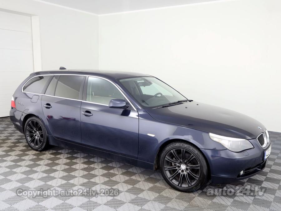 Zils BMW 5 Series 2007 Tallina, ar dzinēja tilpumu 2.50 L un nobraukumu 507 tūkst. km par 1599 €, foto 1 vietnē AUTOMOTO.COM.LV