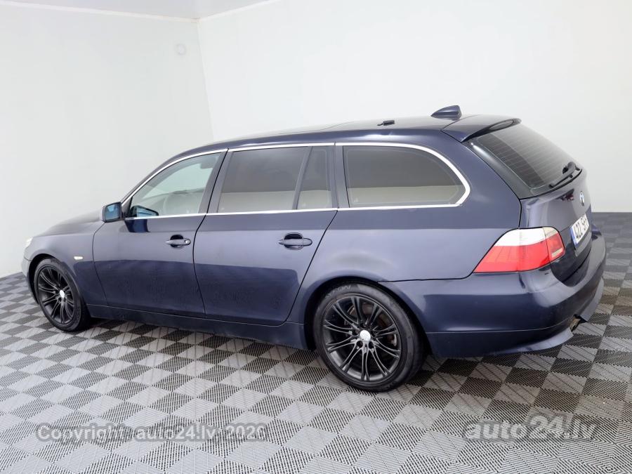 Zils BMW 5 Series 2007 Tallina, ar dzinēja tilpumu 2.50 L un nobraukumu 507 tūkst. km par 1599 €, foto 5 vietnē AUTOMOTO.COM.LV