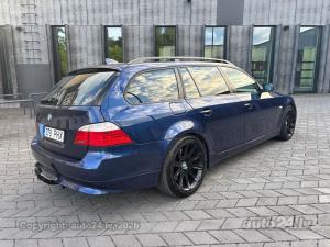 Blue BMW 5 Series 2007 in Rapla, with an engine capacity of 3.00 L and mileage of 387 thousand km for 6500 €, photo 7 on AUTOMOTO.COM.LV