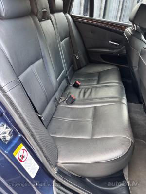 Blue BMW 5 Series 2007 in Rapla, with an engine capacity of 3.00 L and mileage of 387 thousand km for 6500 €, photo 16 on AUTOMOTO.COM.LV