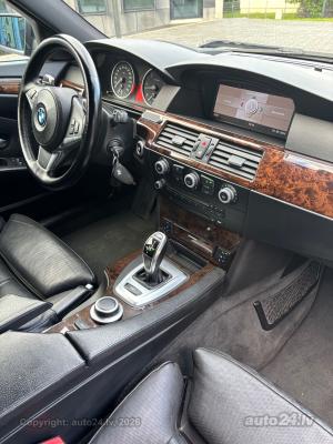 Blue BMW 5 Series 2007 in Rapla, with an engine capacity of 3.00 L and mileage of 387 thousand km for 6500 €, photo 17 on AUTOMOTO.COM.LV