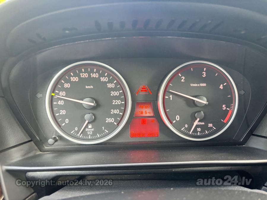 Blue BMW 5 Series 2007 in Rapla, with an engine capacity of 3.00 L and mileage of 387 thousand km for 6500 €, photo 21 on AUTOMOTO.COM.LV