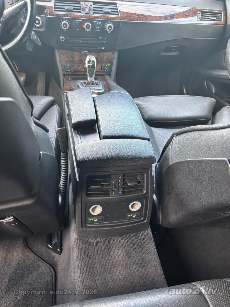 Blue BMW 5 Series 2007 in Rapla, with an engine capacity of 3.00 L and mileage of 387 thousand km for 6500 €, photo 22 on AUTOMOTO.COM.LV
