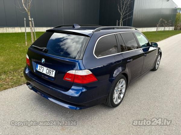 Zils BMW 5 Series 2008 Tartu, ar dzinēja tilpumu 3.00 L un nobraukumu 370 tūkst. km par 5900 €, foto 4 vietnē AUTOMOTO.COM.LV