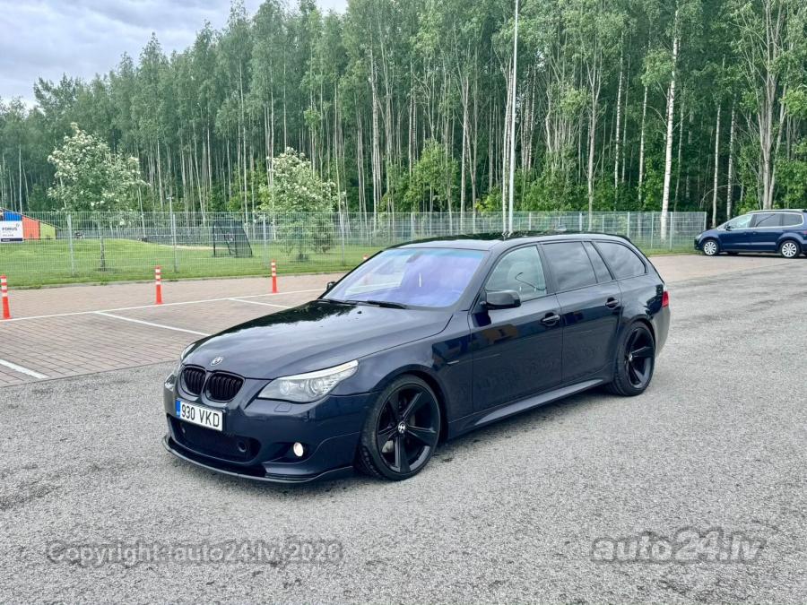 Zils BMW 5 Series 2008 Tartu, ar dzinēja tilpumu 3.00 L un nobraukumu 0 tūkst. km par 7300 €, foto 3 vietnē AUTOMOTO.COM.LV