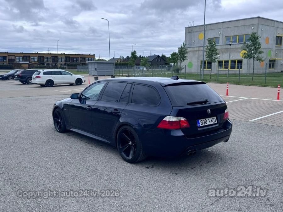 Zils BMW 5 Series 2008 Tartu, ar dzinēja tilpumu 3.00 L un nobraukumu 0 tūkst. km par 7300 €, foto 4 vietnē AUTOMOTO.COM.LV
