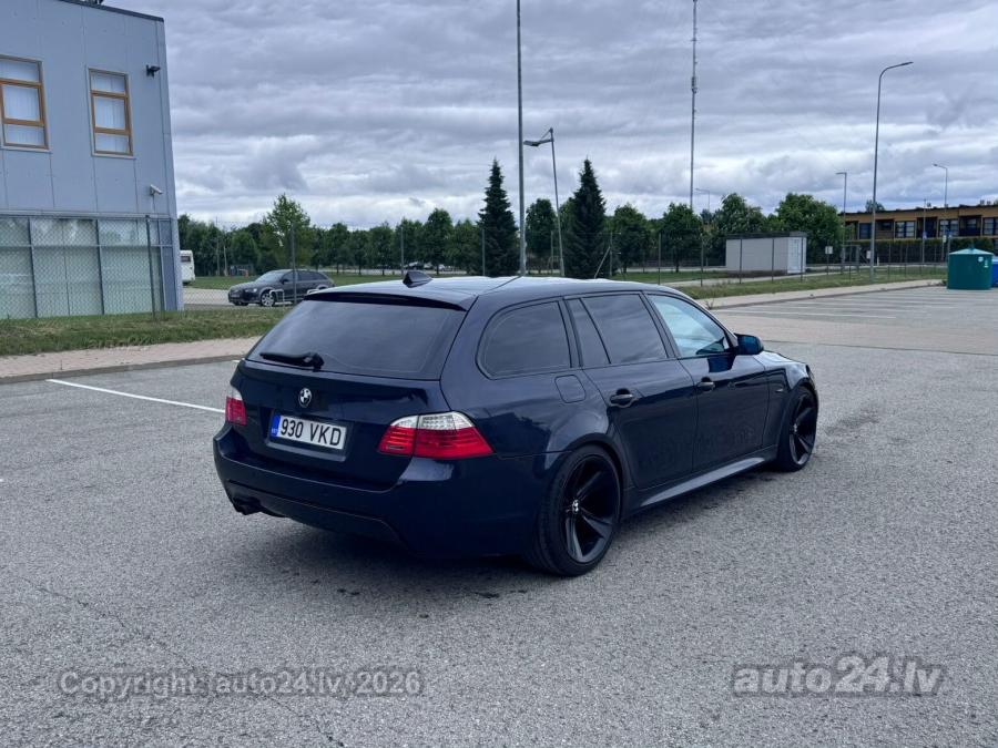 Zils BMW 5 Series 2008 Tartu, ar dzinēja tilpumu 3.00 L un nobraukumu 0 tūkst. km par 7300 €, foto 5 vietnē AUTOMOTO.COM.LV