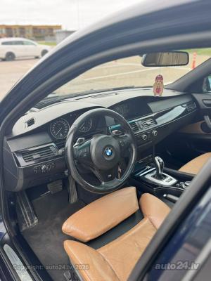 Zils BMW 5 Series 2008 Tartu, ar dzinēja tilpumu 3.00 L un nobraukumu 0 tūkst. km par 7300 €, foto 8 vietnē AUTOMOTO.COM.LV